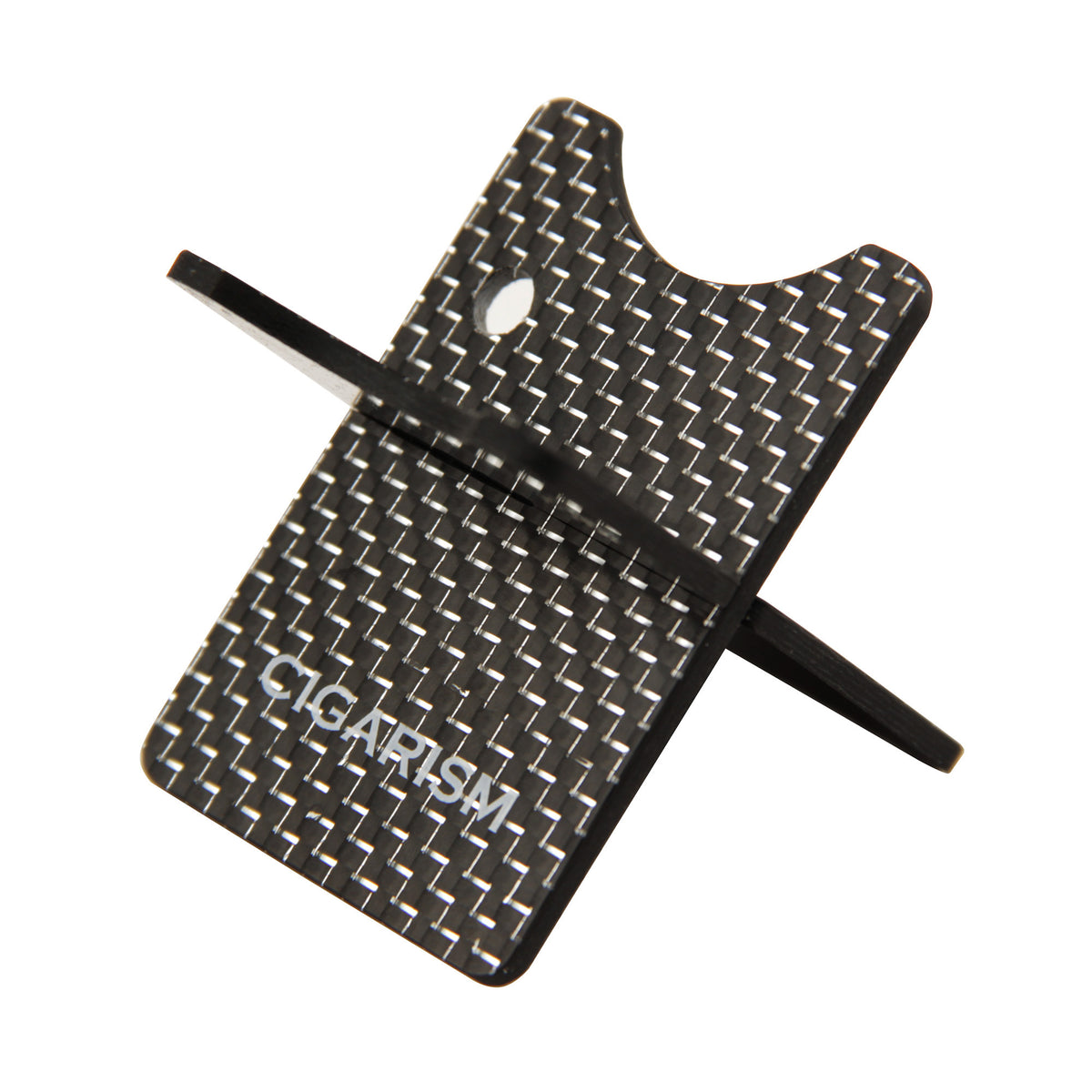 CIGARISM Glass Carbon Fiber Cigar Stand Rest